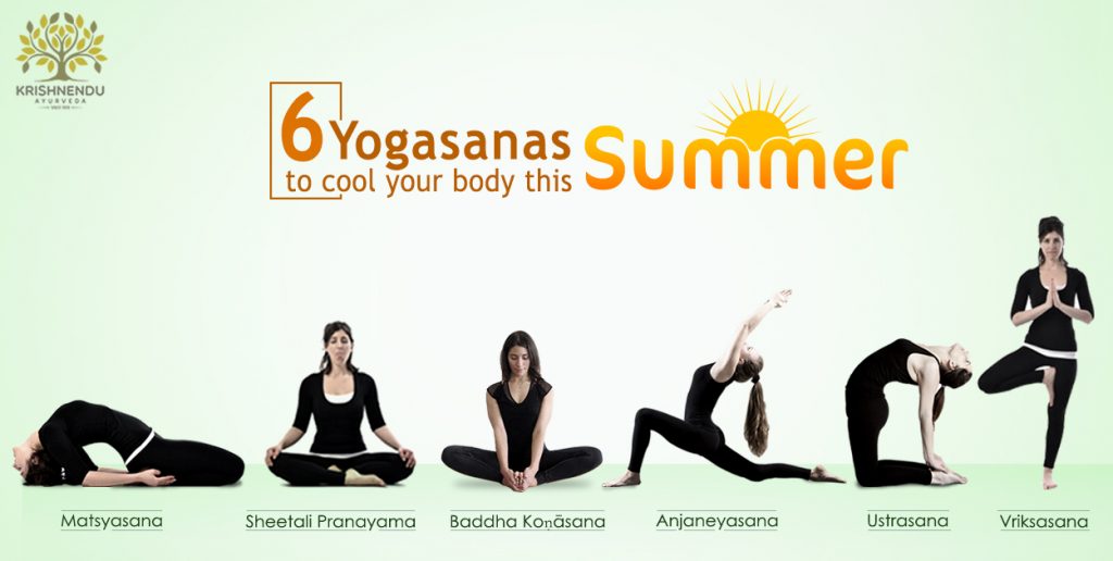 yoga poses in summer season | summer yoga poses
